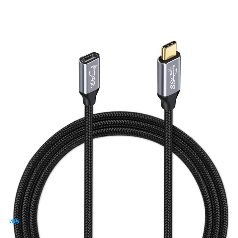 WIN PD 100W USB C Extension Cable Type C3.1 Gen 2 Male to Female ...