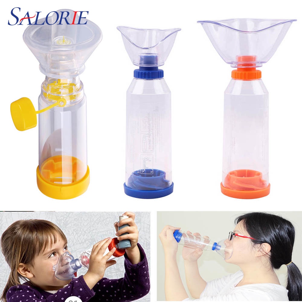 Salorie Baby Silicone Aerosol Chamber Asthma Inhaler Spacer Device ...
