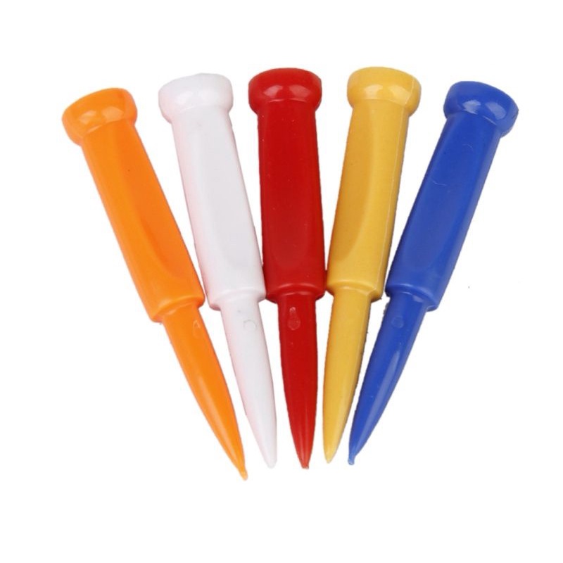 Golf Plastic Tee Step Tees 70mm/ 42mm (10pcs/pack) | Shopee Singapore