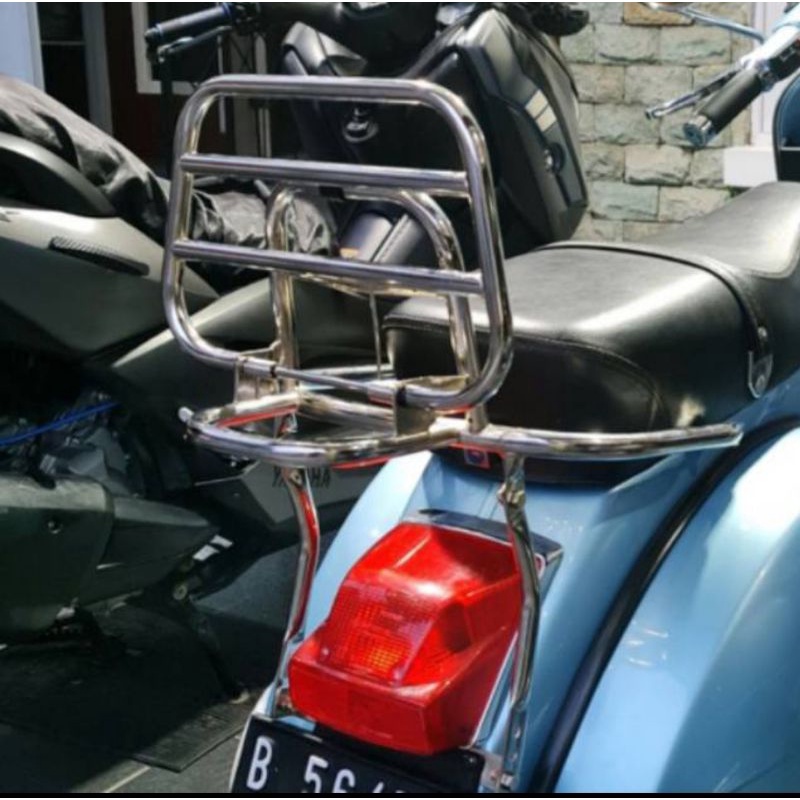 Classic Vespa back rack/PX new PX Excel super etc | Shopee Singapore