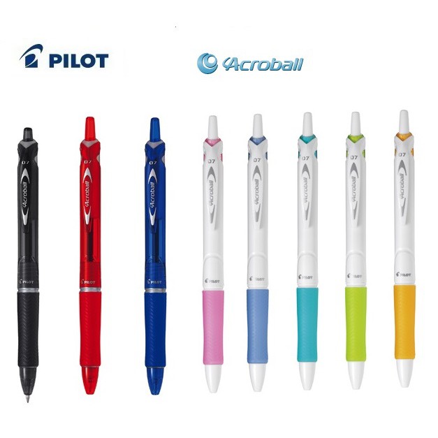 Pilot Acroball Ballpoint Pen 0.7mm Tire Pattern Grip BAB-15F Choose ...