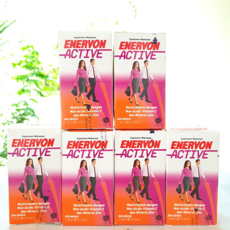 Enervon C Active contains 30 capsules per bottle of Multivitamins and ...