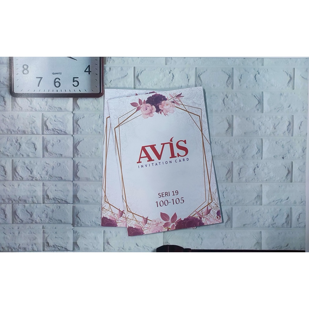 Latest AVIS Blank Wedding Invitation Catalog | Shopee Singapore