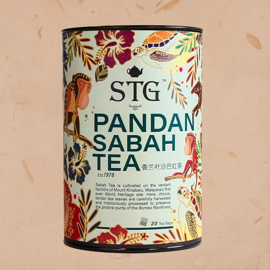 STG Standard Series Pandan Sabah Tea_20's Pot Bag 香兰叶沙巴红茶 | Shopee ...