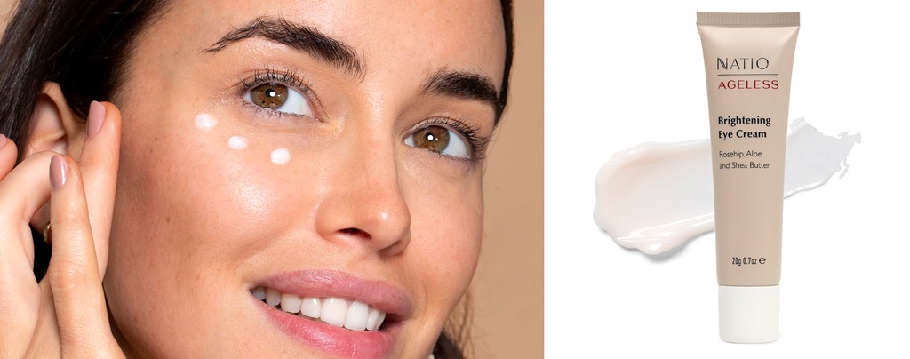 Natio Ageless Brightening Eye Cream, 20g | Shopee Singapore