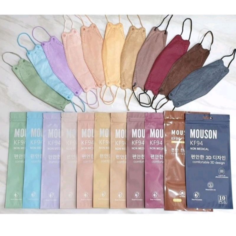 Korean KF94 MASK, 4ply evo imported 3D mask, 1 Box CONTAINS 10pcs, Kf94 ...