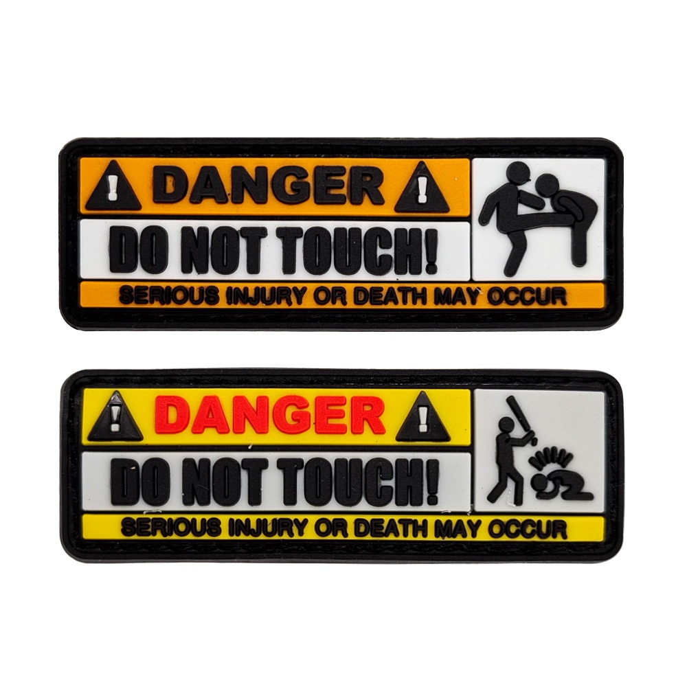Warning Sign DANGER DO NOT TOUCH SERIOUS INJURY OR DEATH MAY OCCUR PVC ...