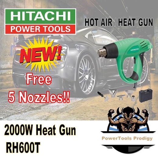 HITACHI HIKOKI RH600T HEAT GUN/ HOT AIR GUN/ HEATING GUN/ STRONG AND ...