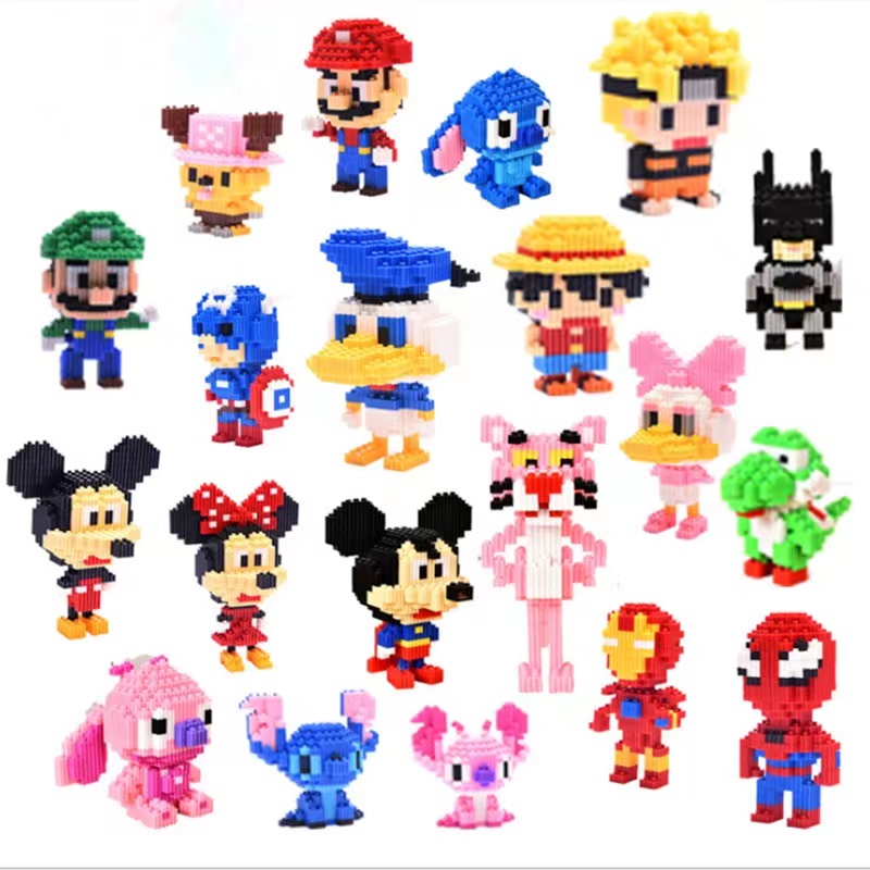 [Ready Stock] Nanoblocks Building Block Gift Present Ideas Mickey ...