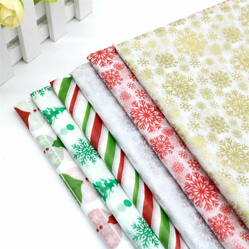 20PCS Recycled ECO Friendly Christmas Gift Wrap Xmas Wrapping Paper 50 ...