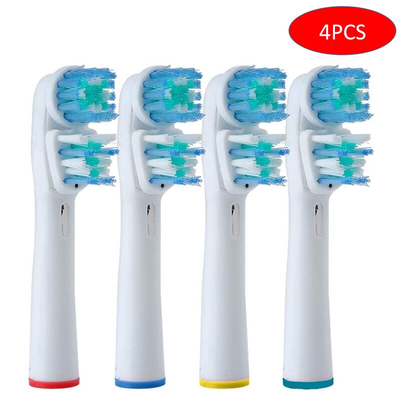 4pcs Dual Clean Replacement Electric Toothbrush head Generic ...