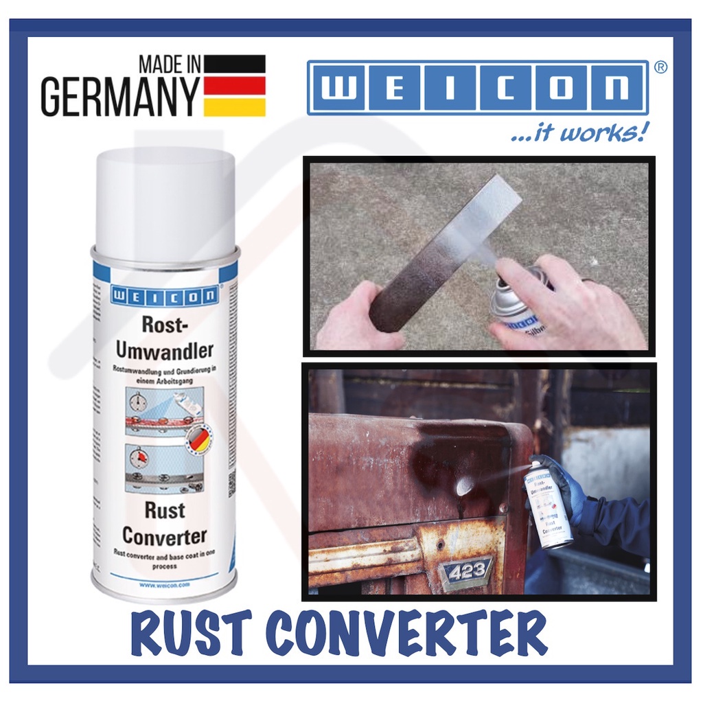 WEICON Rust Converter Aerosol Spray 400ml (Made in Germany) | Shopee ...