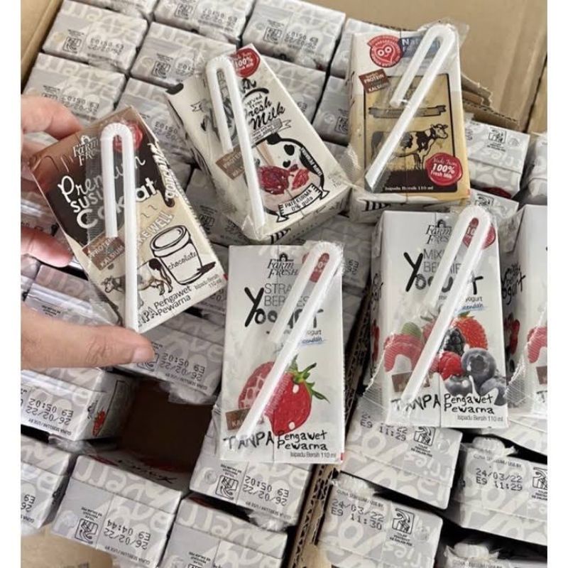 Susu Farm Fresh UHT Milk 125ml x 32pcs (1carton) | Shopee Singapore