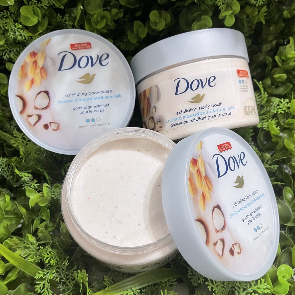 DOVE BODY SCRUB EXFOLIATING BODY POLISH SEEDS BODY SCRUB | Shopee Singapore