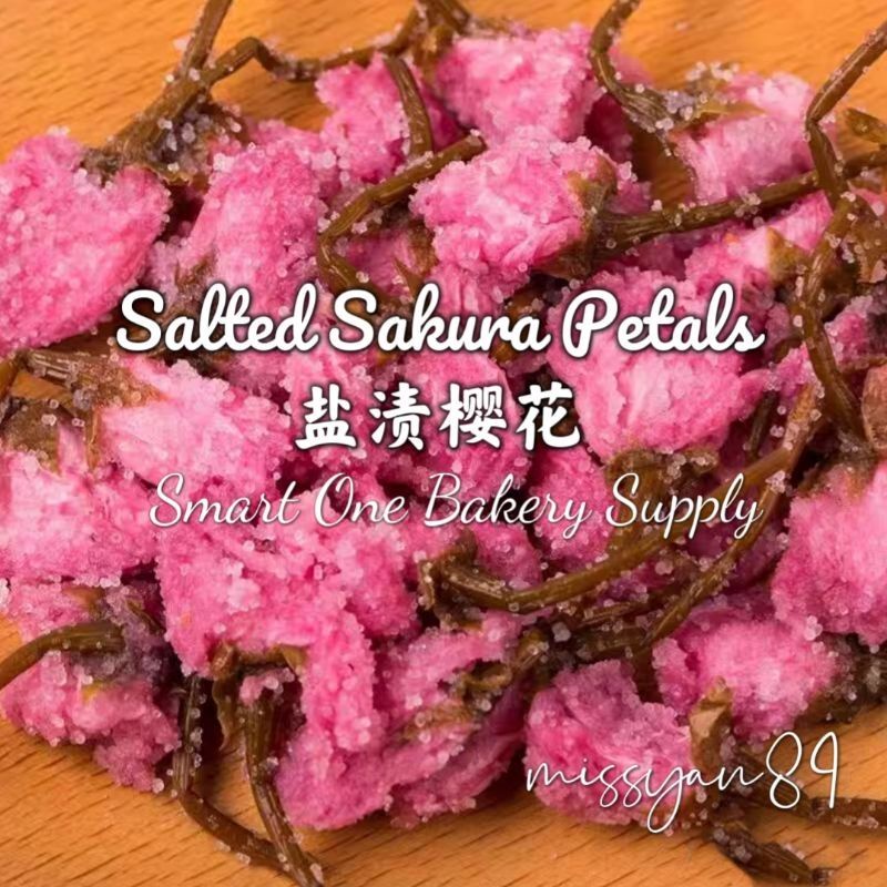 1KG Japan Sakura Flower Cherry Blossom Powder Extract 日本樱花粉 樱花瓣 盐渍樱花 ...
