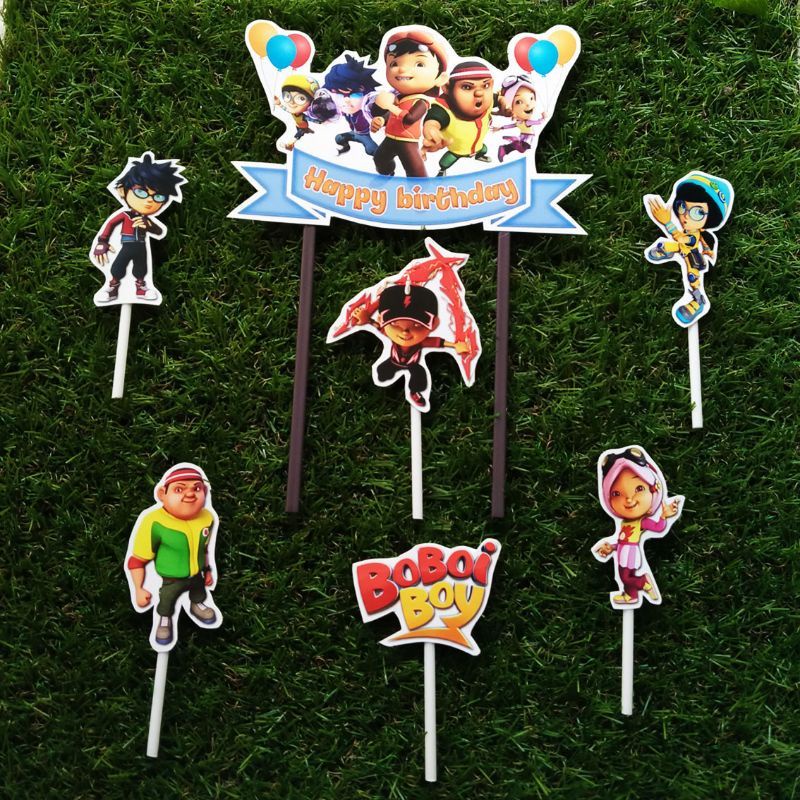Topper cake Skewer cake Decoration Rice tumpeng birthday happy birthday ...