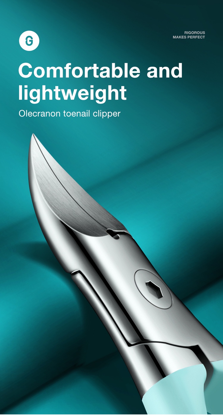 Mr.green ingrown nail clipper. Stainless steel toenail scissors, thick ...