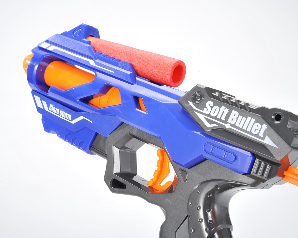 FERZ Blade Storm Blaster, Blaze Storm Manual Soft Bullet Gun Toy ...