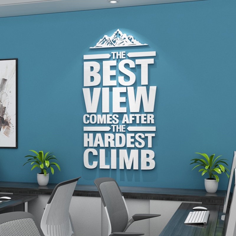 Mica Wall Paintings With Embossed best view Stickers To Decorate The ...