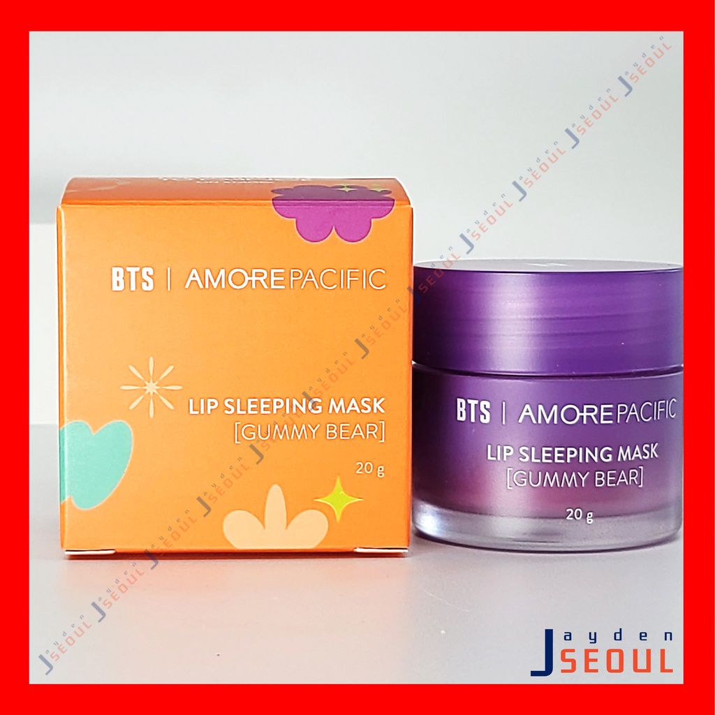 AMOREPACIFIC x BTS Lip Sleeping Mask Gummy Bear (20g) PERMISSION TO ...