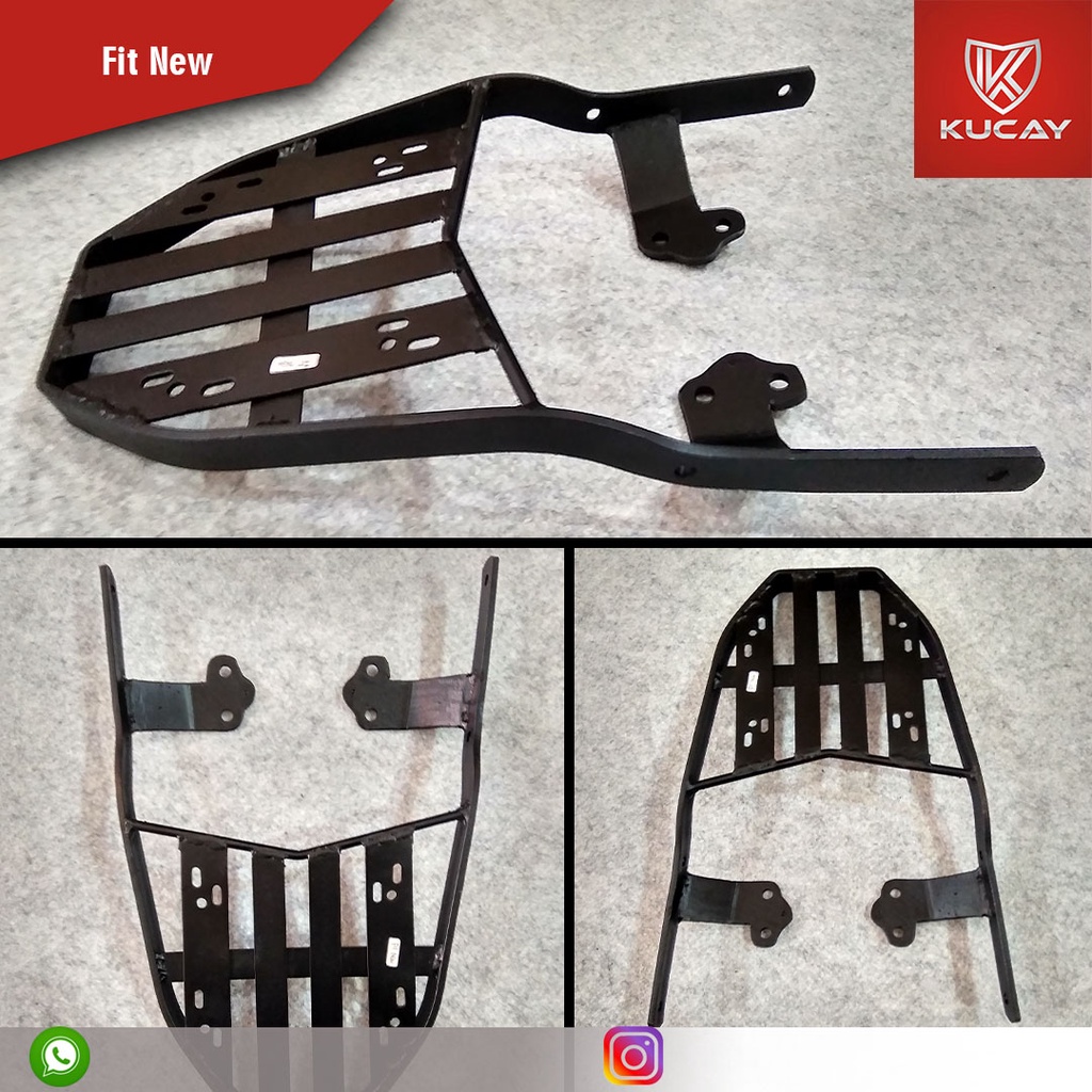 Kucay Static Motorcycle Top Box Brackets Honda Supra Fit New | Shopee ...