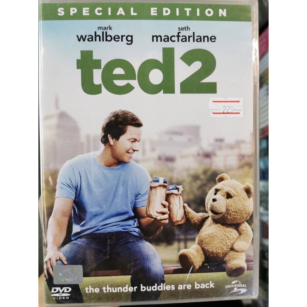 DVD 2 Disc : Ted 2 (2015) The Bear Is Not Touched Can Be Used 2 "Mark Wahlberg Seth Macfarlane ...