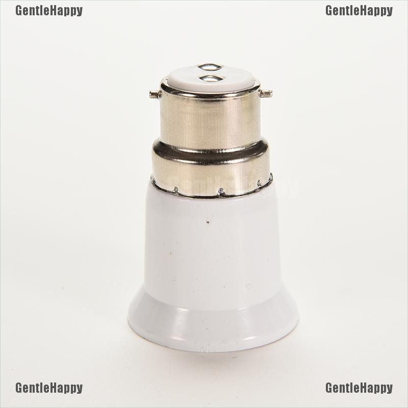 GentleHappy 1X Bayonet BC B22 To ES E27 Screw Light Bulb Adaptor ... GentleHappy 1X Bayonet BC B22 To ES E27 Screw Light Bulb Adaptor ...