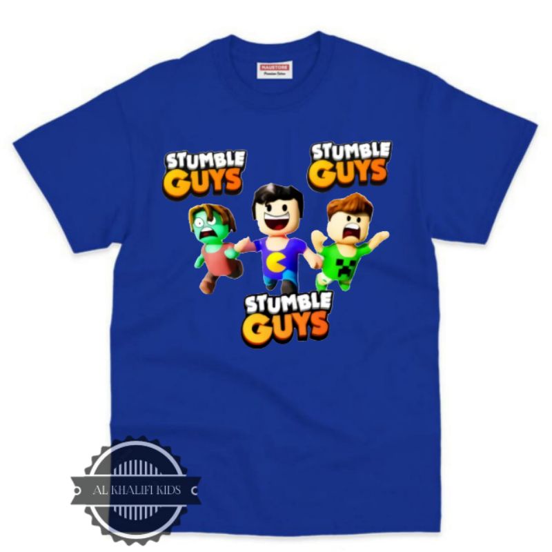 Game stumble guys, children's clothes, premium material children's t ...