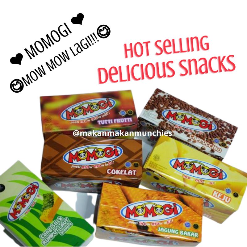 🔥Hot Selling🔥 Momogi Delicious Snacks | Shopee Singapore