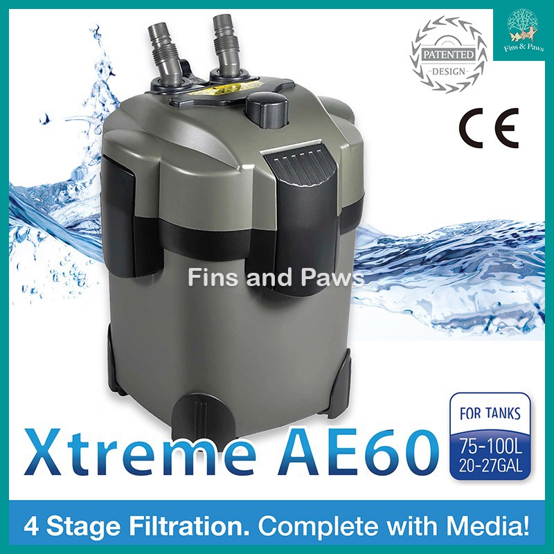 Resun XTREME AE60 Aquarium Fish Tank Canister Filter 600L/H | Shopee ...