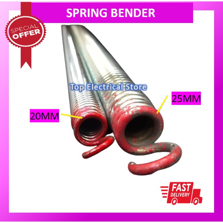 SPRING BENDER PVC PIPE BENDER BENGKOK CONDUIT PIPE | Shopee Singapore
