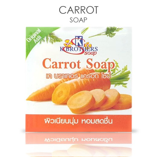 Carrot EXTRACT Soap SMOOTH SKIN MOIST SKIN LINCIN SKIN Face Acne Free ...