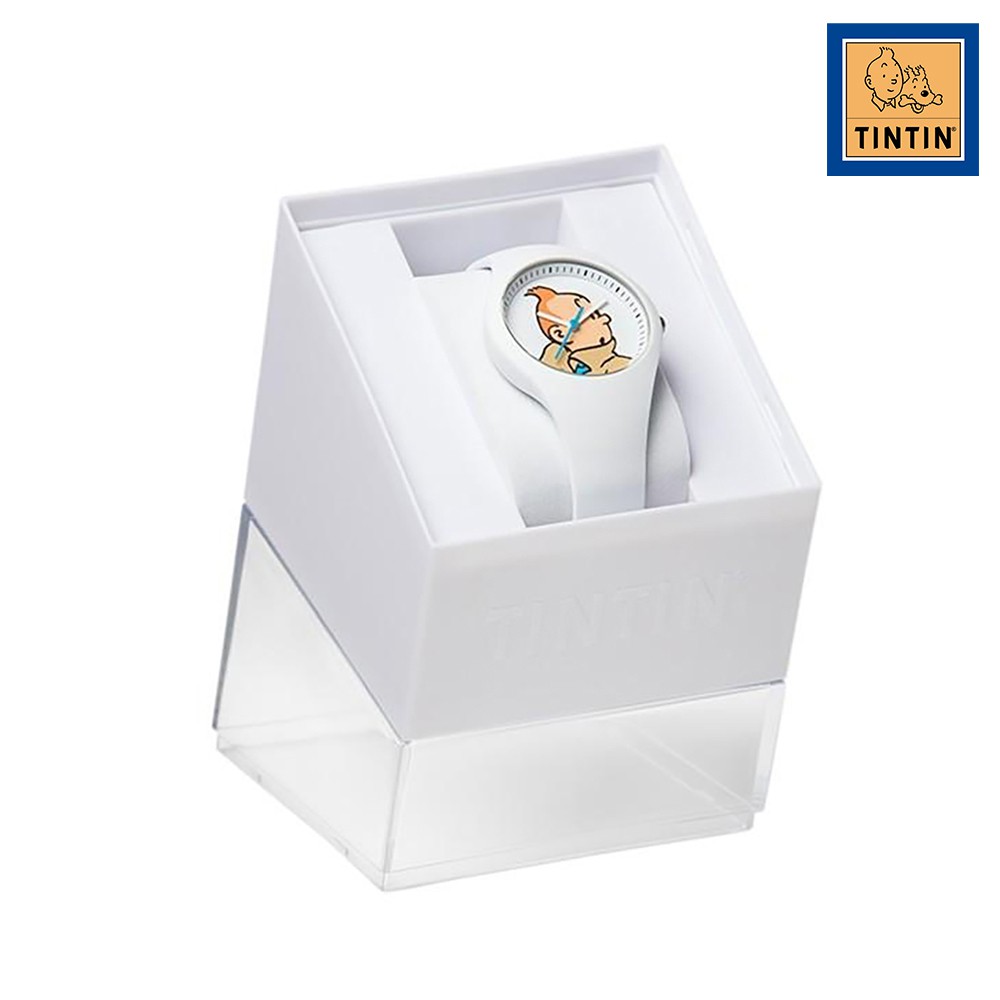 Tintin Analog Sport Round Dial Watch: Tintin in classic pose - White ...