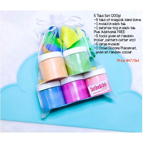 5 x Magical Sand Slime (200g) | Shopee Singapore