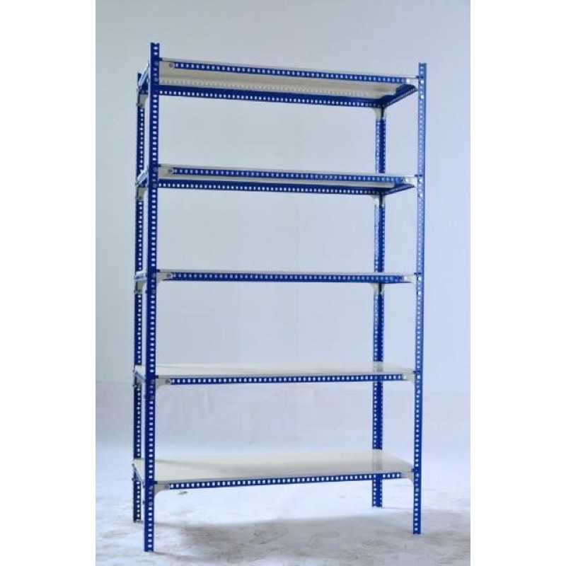 Besi Angel Rak lubang 5 kaki/ Slotted angle Bar 5ft | Shopee Singapore