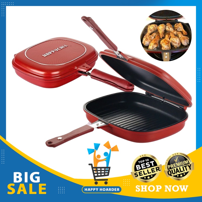 Multi-Purpose HAPPY CALL Korean BBQ Grill Frying Pan Special Double ...