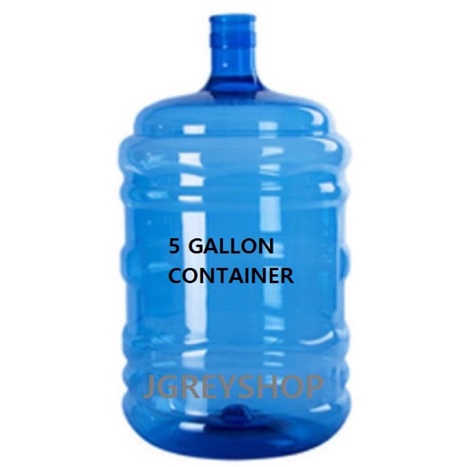Round Water container 5 gallon (1piece only) | Shopee Singapore
