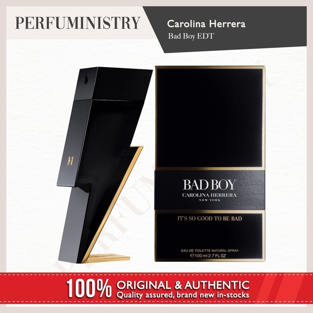 🇸🇬 [perfuministry] CAROLINA HERRERA CH BAD BOY EDT FOR MEN (TESTER ...