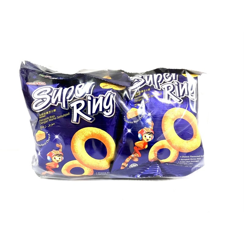 Oriental Super Ring 14G x 4's Cheese Snack Childhood Snack Snacks Early ...