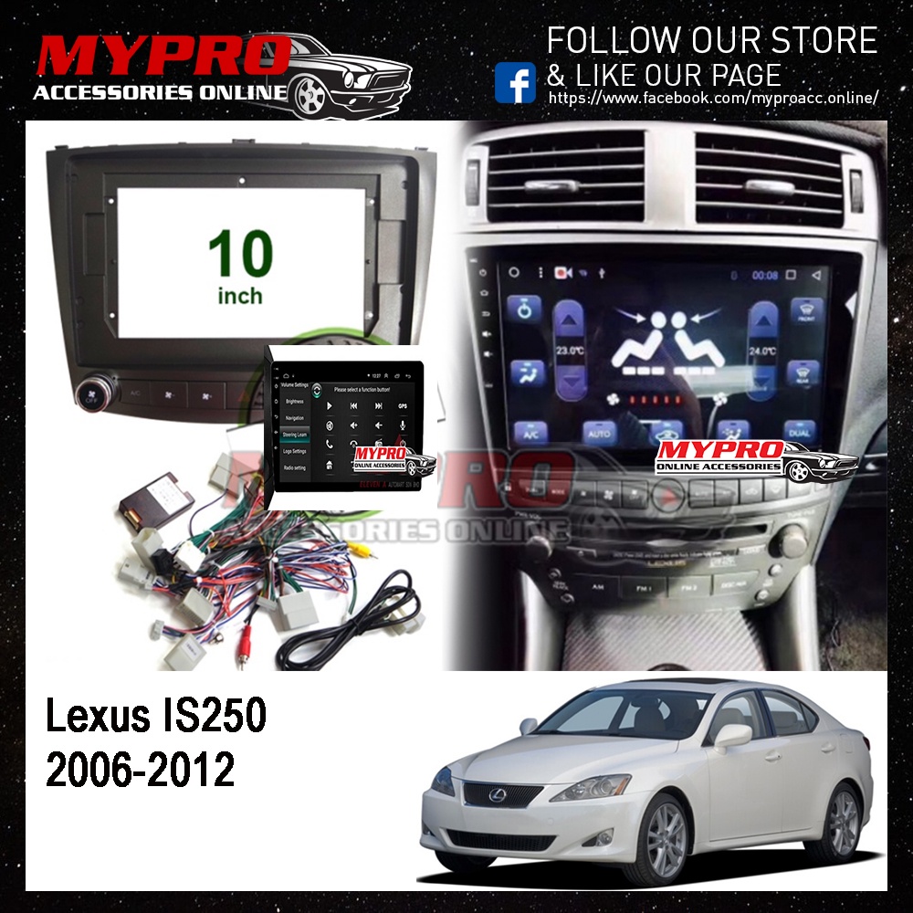 Android Lexus IS250 2006-2012 ANDROID PLAYER 【Free Camera】 | Shopee Singapore