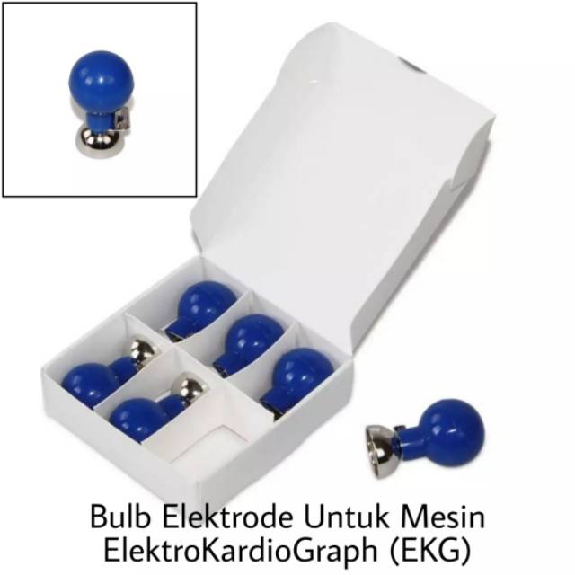 Electrode Bulb ECG Ball ECG Electrode 1 Set Contains 6 Electrode ...