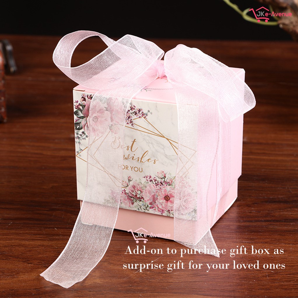 Square Gift Box Packaging Classy Paper with Ribbon and Cover for ...