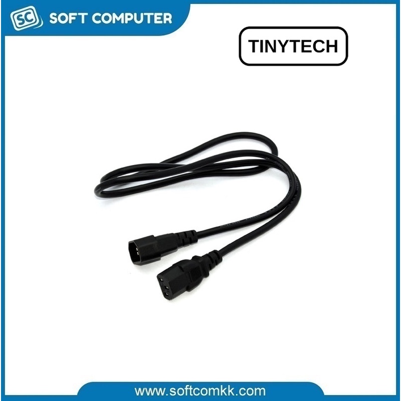 Tinytech Monitor Power Cable 1.2 Meter ( Monitor To PC / Desktop ...