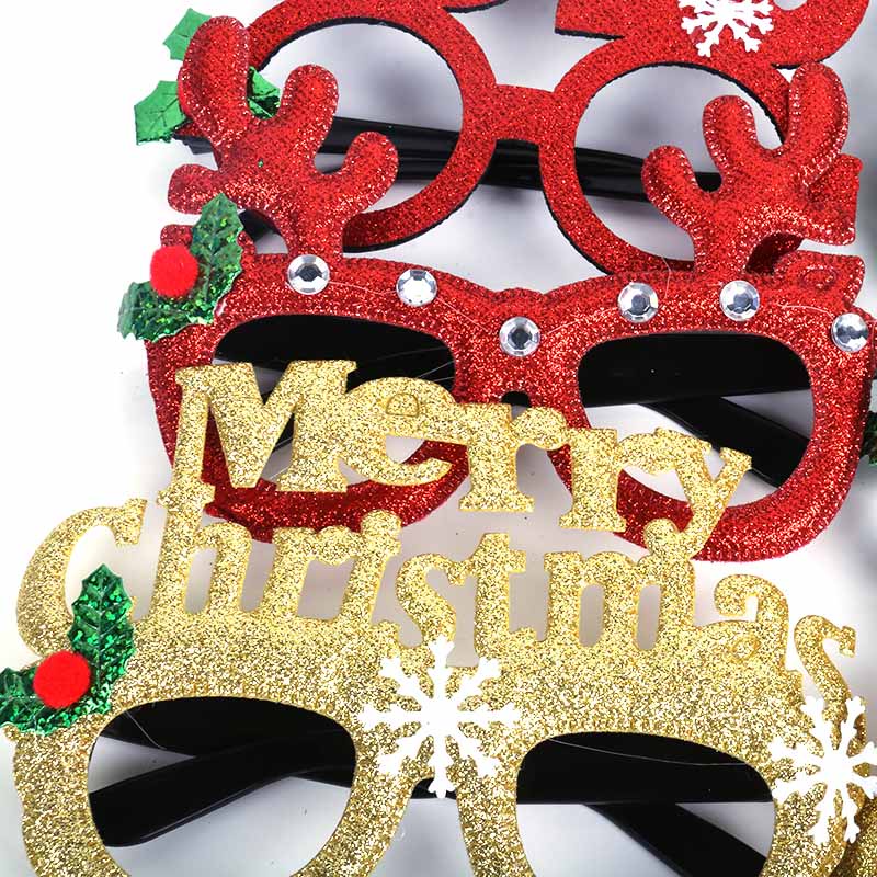 2025 Christmas Decorations christmas glasses Frame Adult Kids Gift ...