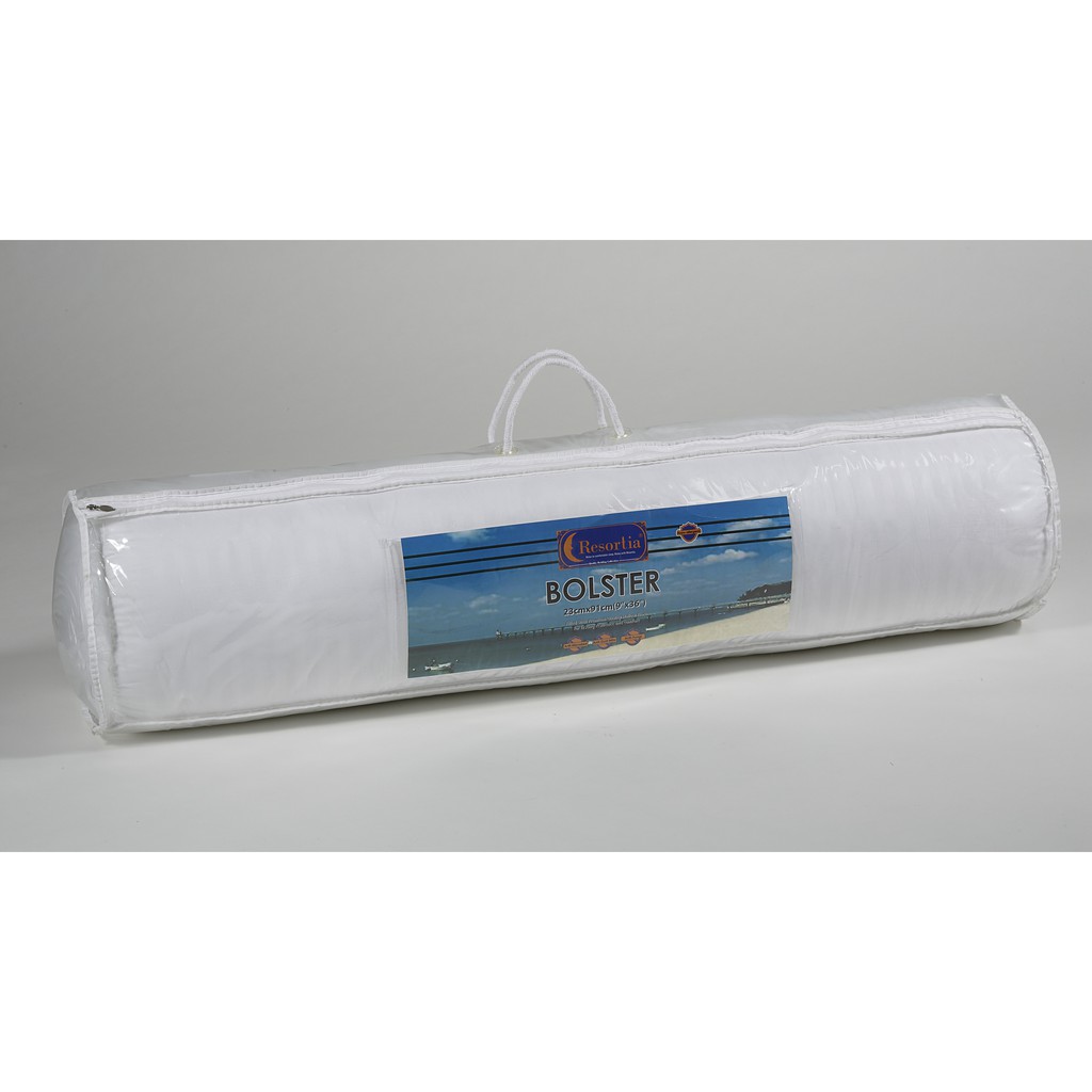 Resortia Hollowfibre Bolster | Fabric: Silky Soft Microfibre | Filling ...