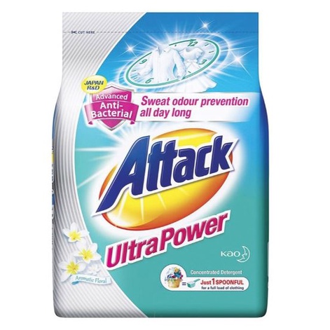 Attack Detergent Powder -Triple & Double & Single Pack | Shopee Singapore