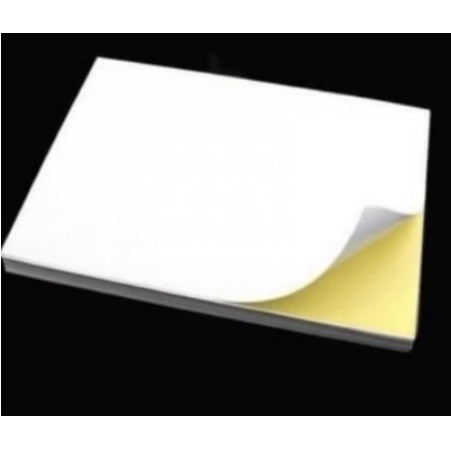 100pcs sticker paper glossy Sticker Paper A4 Size inkjet laser printer ...