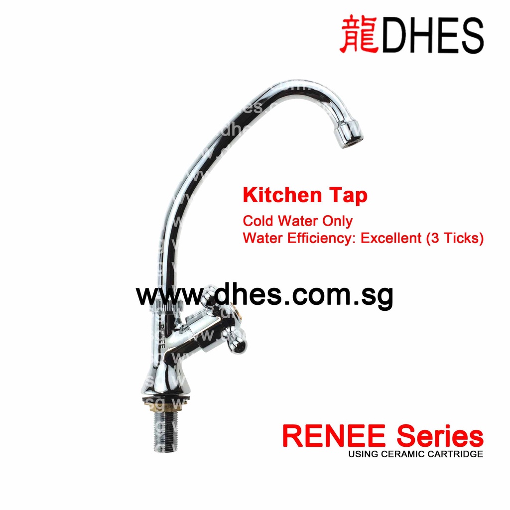 Renee Tap Single Dual Cross Lever Basin Kitchen Bathroom Taps Approved ...
