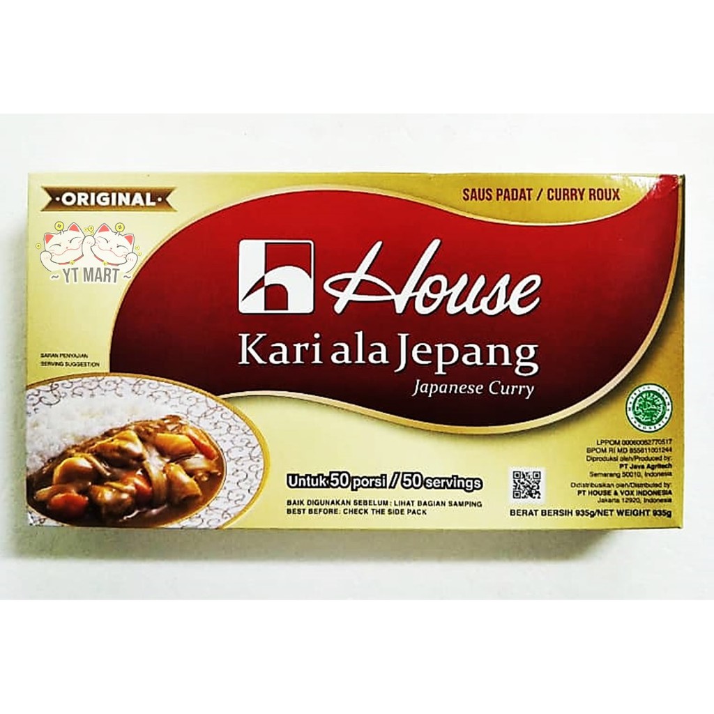 House Japanese Curry Roux 935gm | Shopee Singapore