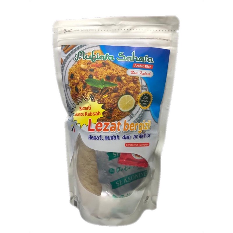 Arabic Rice / Basmati Plus Kabsah Seasoning 350 Gram | Beras Arab ...